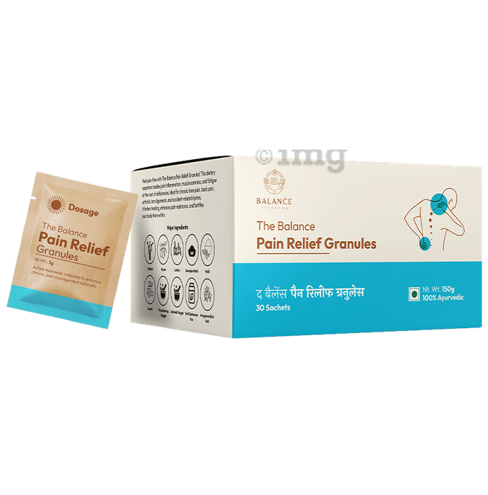 Balance Ayurveda Pain Relief Granules (5gm Each): Buy box of 30.0 ...