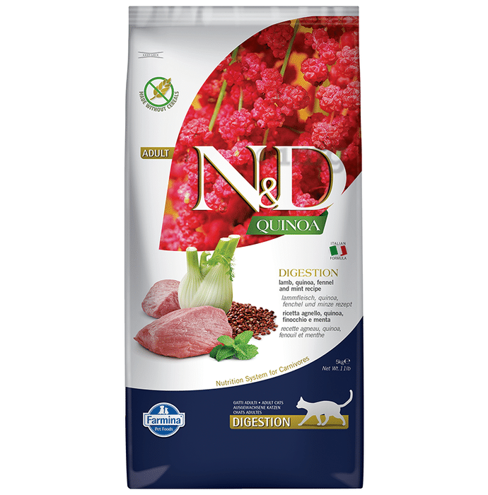 Farmina Pet Foods N&D Quinoa for Adult Cat Digestion: Buy packet of 5.0 ...