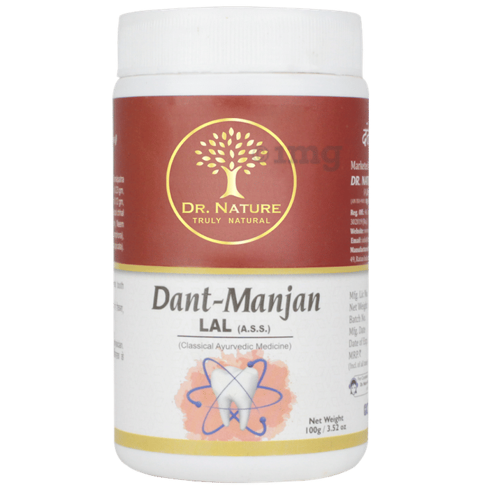 Dr. Nature Dant-Manjan Lal: Buy bottle of 100.0 gm Powder at best price ...