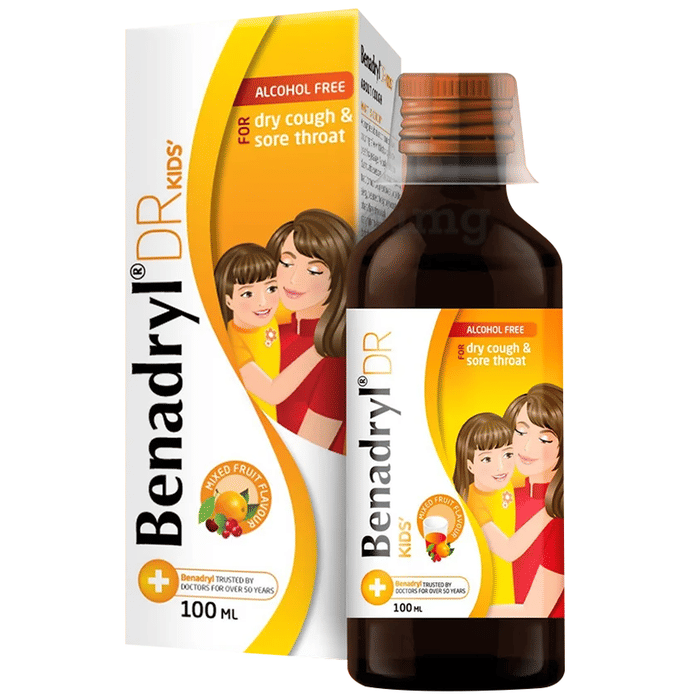 Benadryl Cough Syrup For Kids