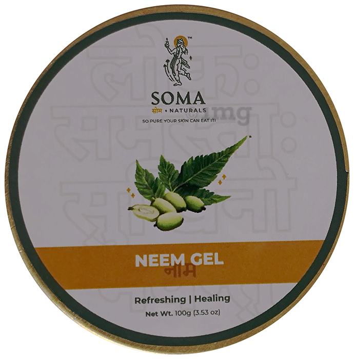 Soma Naturals Neem Gel: Buy jar of 100.0 gm Gel at best price in India ...
