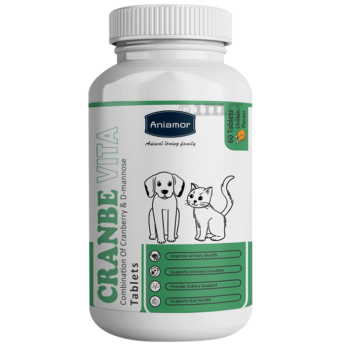 Aniamor Cranbe Vita Tablet Chicken: Buy bottle of 60.0 tablets at best ...