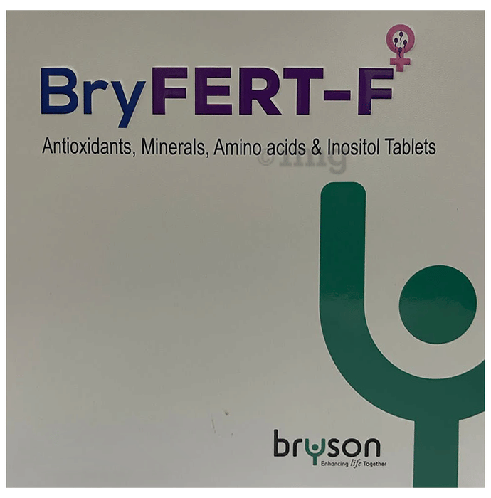 Bryfert-F Tablet: Buy strip of 10 tablets at best price in India | 1mg