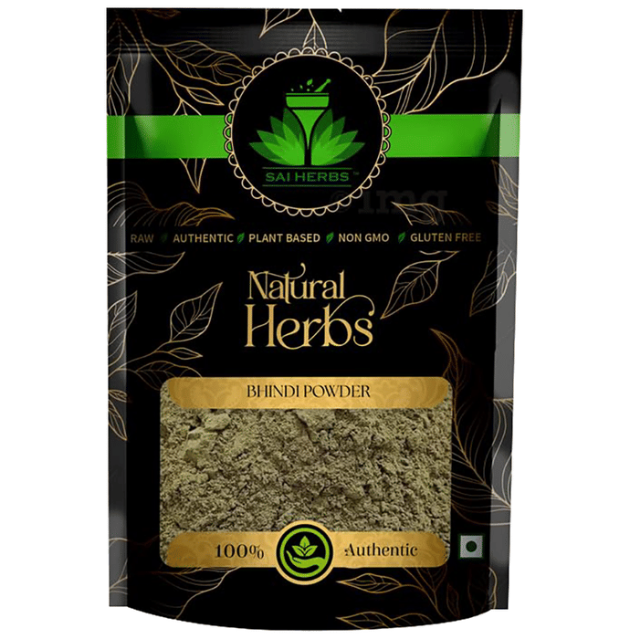 Sai Herbs Lady’s Finger Seeds Powder: Buy packet of 100.0 gm Powder at ...