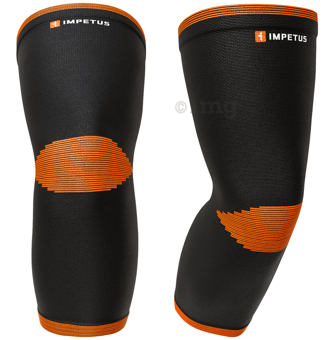 Impetus Knee Guard 2D Black Orange XL: Buy box of 2.0 units at best ...