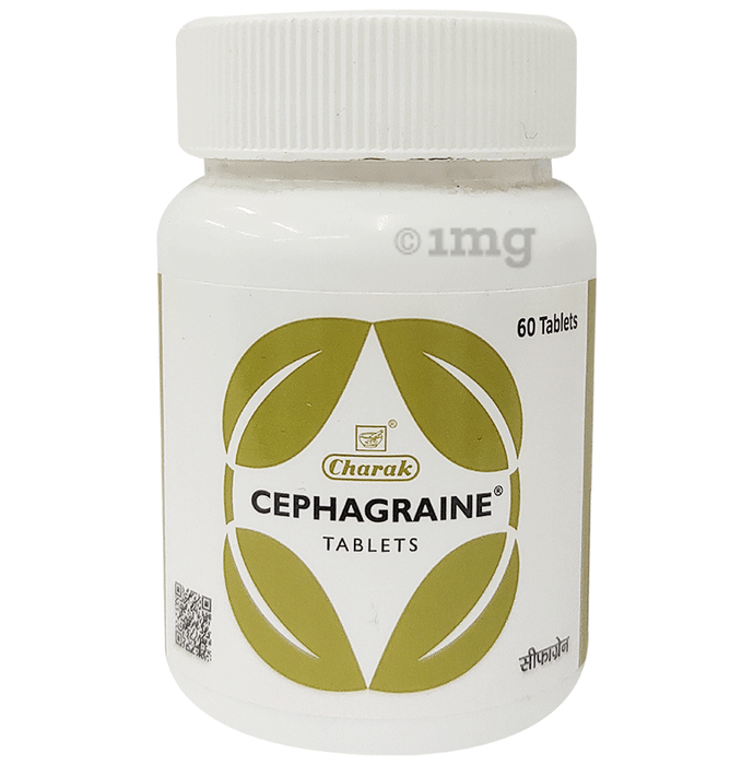 Charak Cephagraine Tablet: Buy bottle of 60.0 tablets at best price in ...
