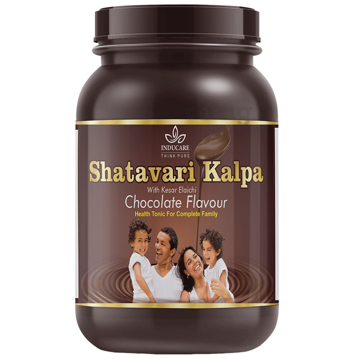 Inducare Pharma Shatavari Kalpa Chocolate: Buy jar of 500.0 gm Granules ...