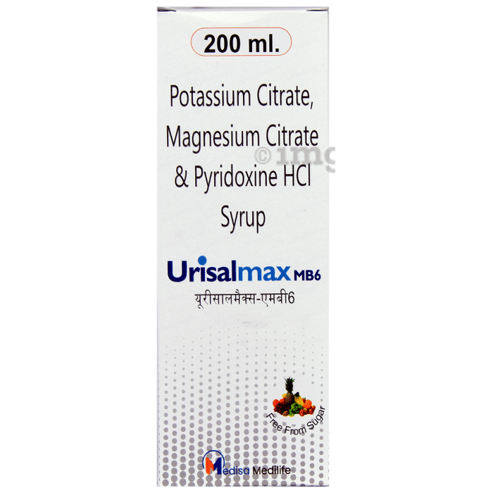 Urisalmax MB6 Syrup Sugar Free: Buy bottle of 200.0 ml Syrup at best ...