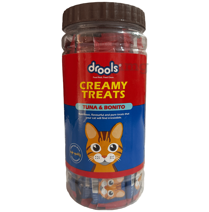 Drools Creamy Treats Tuna & Bonito Pet Food: Buy jar of 375.0 gm Pet ...