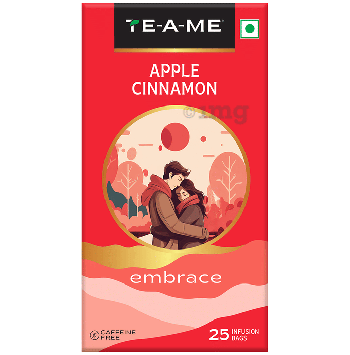 TE-A-ME Apple Cinnamon Tea Bags (25 Each): Buy box of 1.0 Pack at best ...