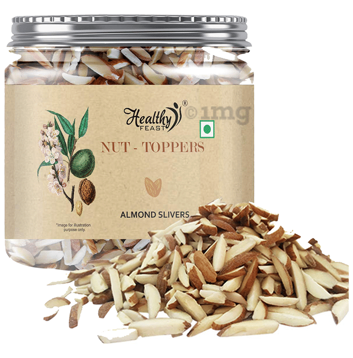 Healthy Feast Nut-Toppers Almond Slivers: Buy jar of 200.0 gm Dry ...