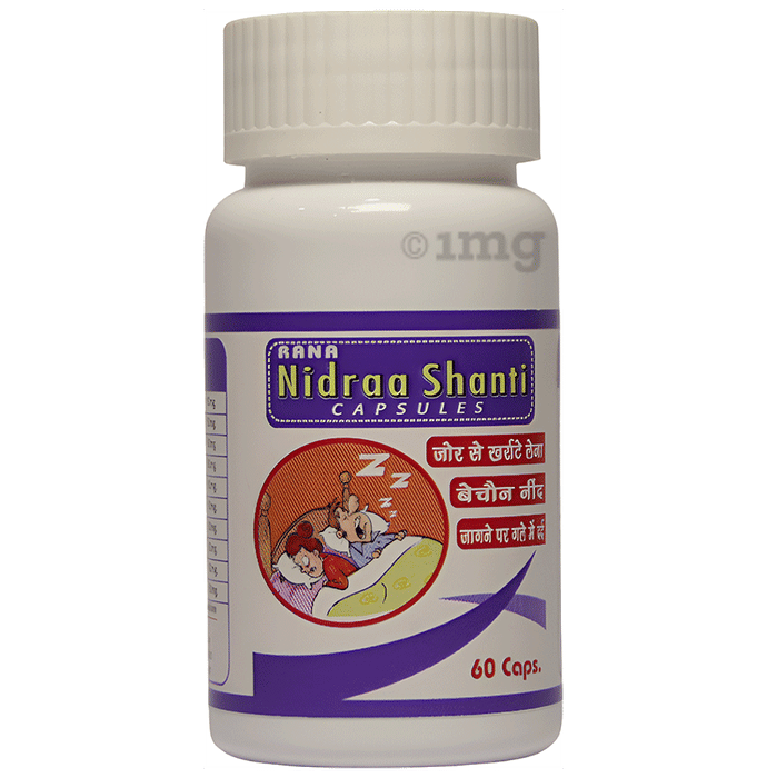 Rana Nidraa Shanti Capsule: Buy bottle of 60.0 capsules at best price ...