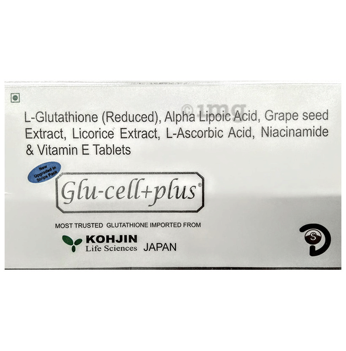 Glu-Cell +Plus Tablet: Buy strip of 10 tablets at best price in India | 1mg