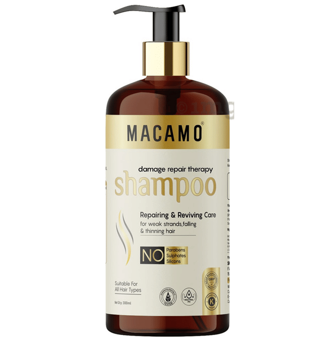 Macamo Damage Repair Control Therapy Shampoo: Buy pump bottle of 300.0 ...