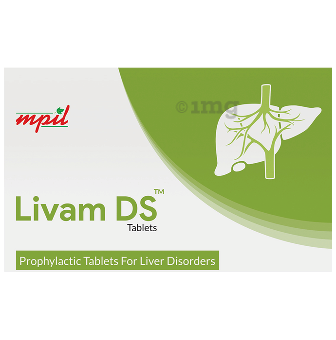 Mpil Wellness Liver DS Prophylactic Tablet for Liver Support Supplement ...