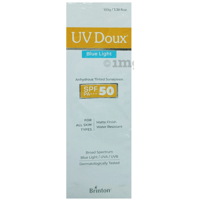 UV Doux Blue Light Anhydrous Tinted Sunscreen SPF 50 PA+++: Buy box of ...