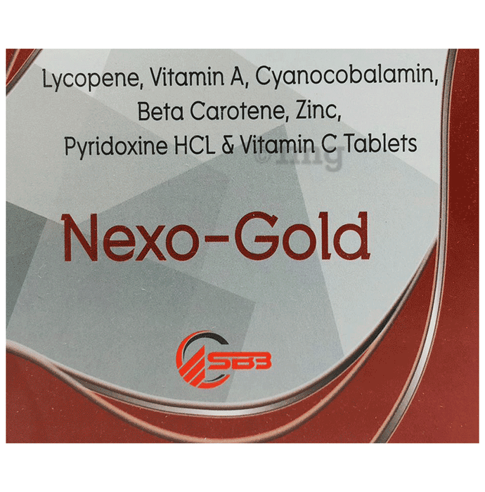 Nexo Gold Tablet: Buy strip of 10.0 tablets at best price in India | 1mg