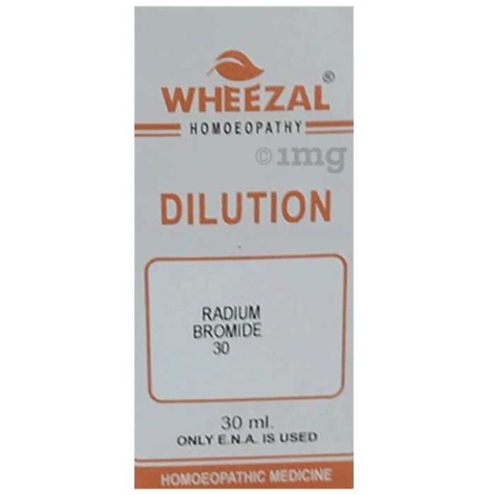 Wheezal Radium Brom. Dilution 30: Buy bottle of 30.0 ml Dilution at ...