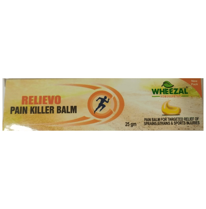 Wheezal Relievo Pain Balm: Buy tube of 25.0 gm Balm at 𝗯𝗲𝘀𝘁 𝗽𝗿𝗶𝗰𝗲 in ...
