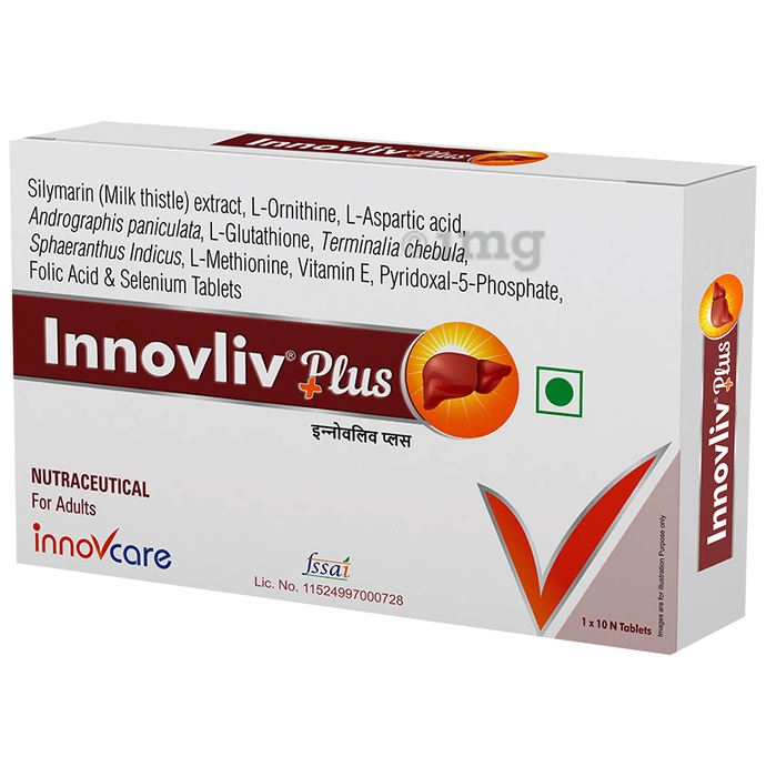 Innovliv Plus Tablet: Buy strip of 10.0 tablets at best price in India ...