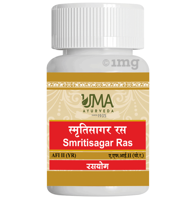 Uma Ayurveda Smritisagar Ras Tablet: Buy bottle of 40.0 tablets at best ...