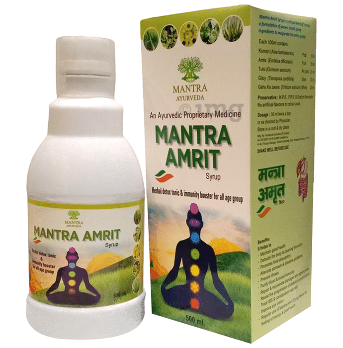 Mantra Ayurveda Mantra Amrit Syrup: Buy bottle of 500.0 ml Syrup at ... Mantra Ayurveda Mantra Amrit Syrup: Buy bottle of 500.0 ml Syrup at ...