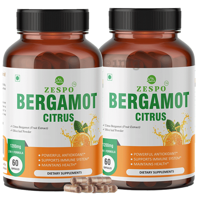 Zespo Bergamot Citrus Capsule (60 Each): Buy combo pack of 2.0 bottles ...