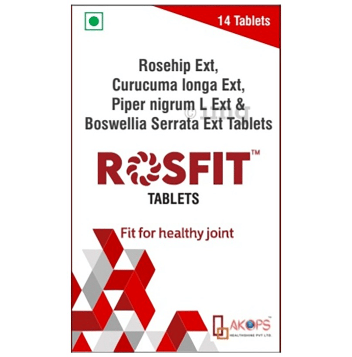 Rosfit Tablet: Buy bottle of 14 tablets at best price in India | 1mg