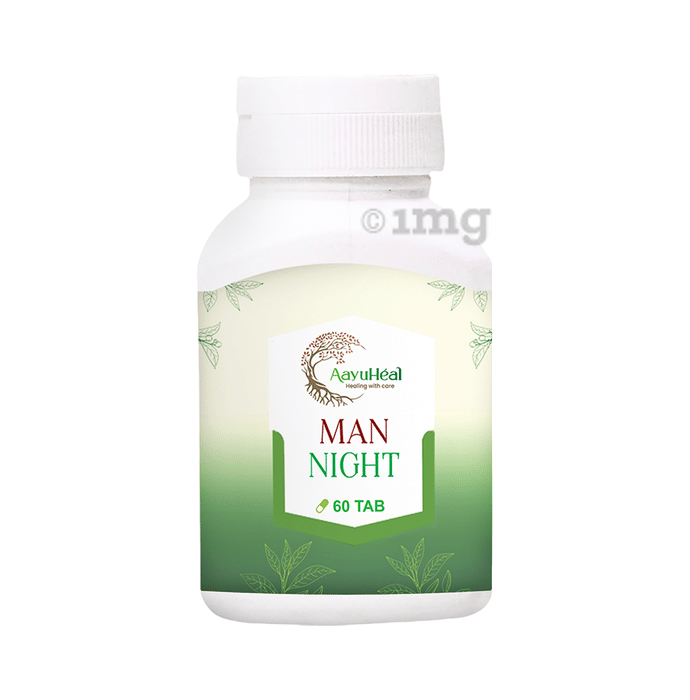 Aayuheal Man Night Tablet: Buy bottle of 60 tablets at best price in ...