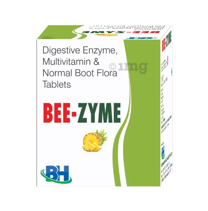 Bee-Zyme Tablet: Buy strip of 10 tablets at best price in India | 1mg