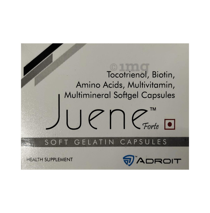 Juene Forte Capsule: Buy strip of 10 capsules at best price in India | 1mg