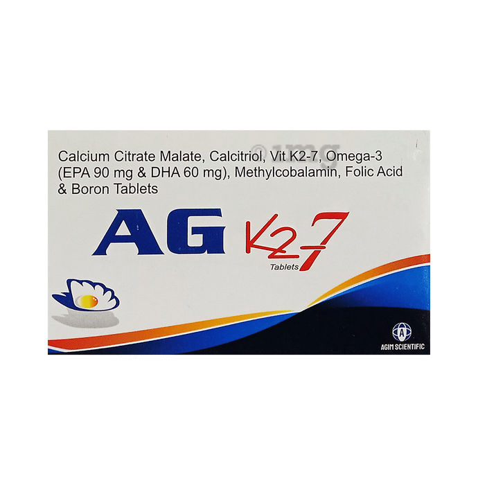 AG K27 Tablet: Buy strip of 10 tablets at best price in India | 1mg