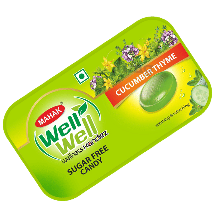 Mahak Well Well Wellness Kandiez Sugar Free Cucumber Thyme: Buy box of ...