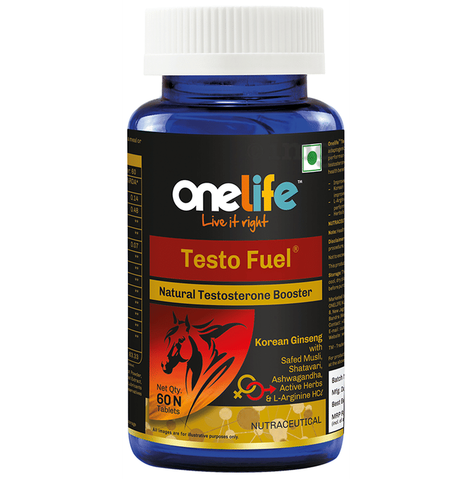 OneLife Testo Fuel Tablet: Buy bottle of 60 tablets at best price in ...