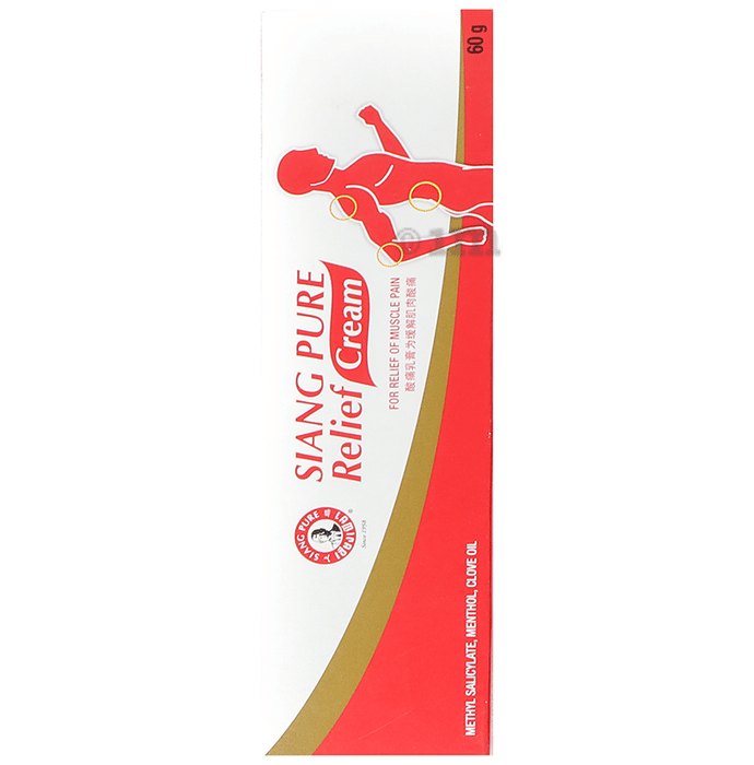 Siang Pure Relief Cream: Buy tube of 60.0 gm Cream at 𝗯𝗲𝘀𝘁 𝗽𝗿𝗶𝗰𝗲 in ...