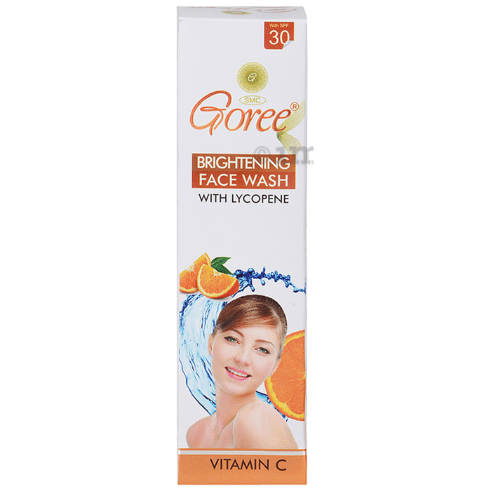 Goree Brightening Face Wash with Lycopene Vitamin C: Buy tube of 100.0 ...