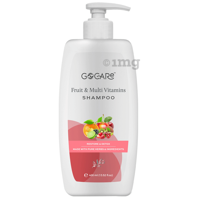 Gocare Fruit & Multi Vitamins Shampoo: Buy pump bottle of 400.0 ml ...