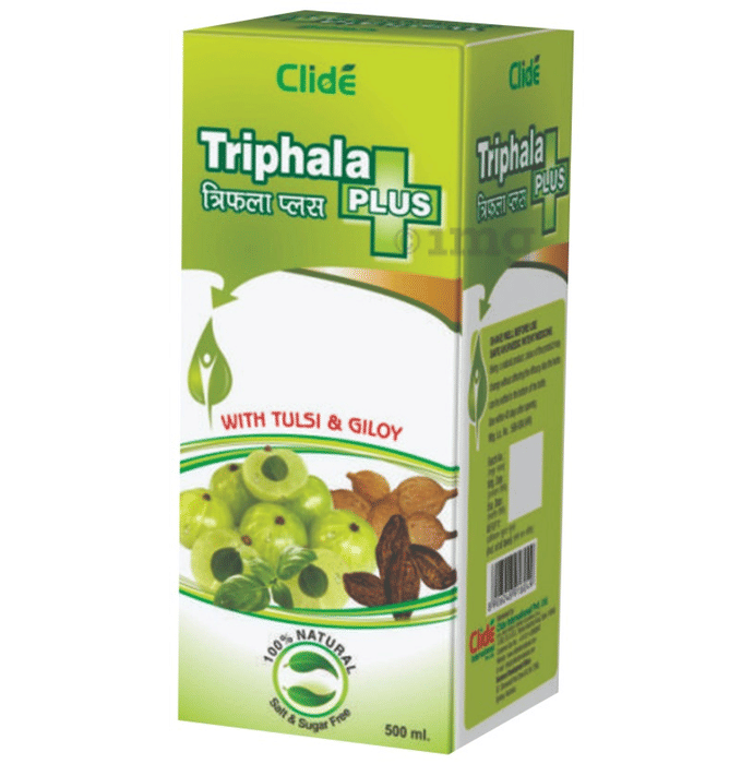 Clide Triphala Plus Juice: Buy bottle of 500.0 ml Juice at best price ...