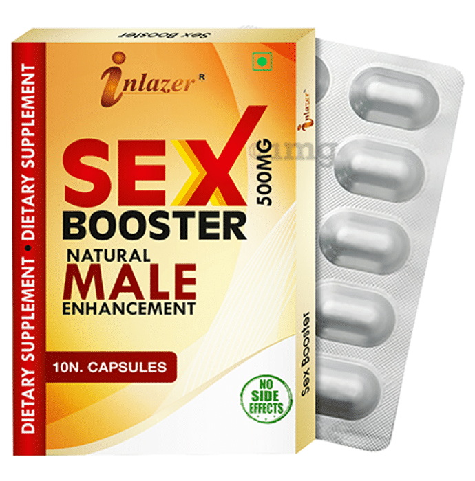 Inlazer Sex Booster Natural Male Enhancement Capsule Buy Strip Of 10 0