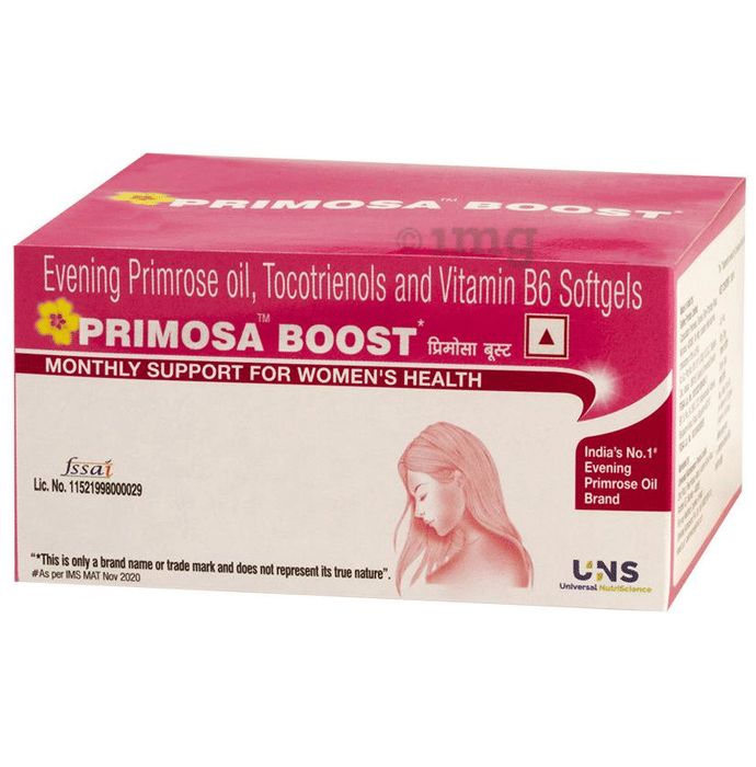 Primosa Boost Softgels: Buy strip of 10 soft gelatin capsules at best ...