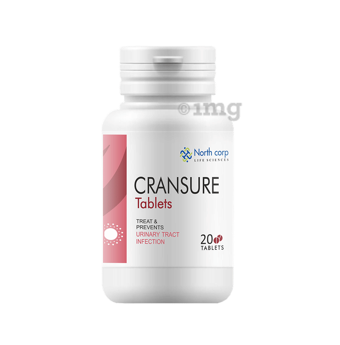Cransure Tablet: Buy bottle of 20 tablets at best price in India | 1mg