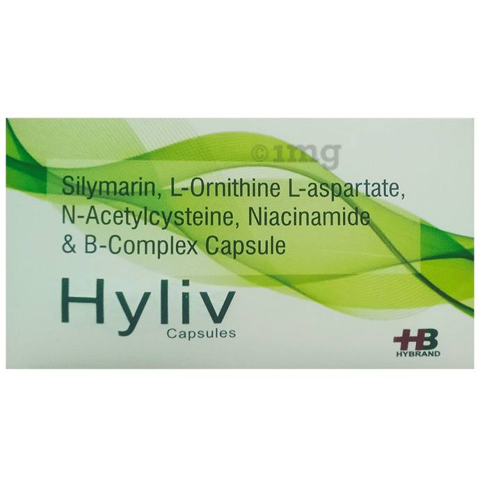 Hyliv Capsule: Buy strip of 10.0 capsules at best price in India | 1mg