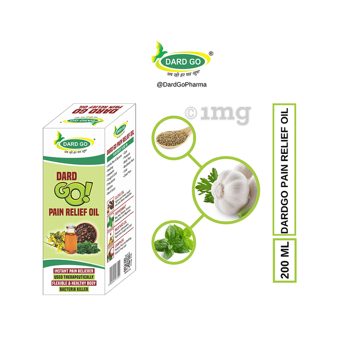 Dard Go Pain Relief Oil: Buy bottle of 200 ml Oil at best price in ...