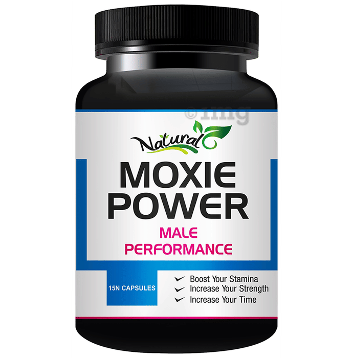 Natural Moxie Power Male Performance Capsule: Buy bottle of 15.0 ...