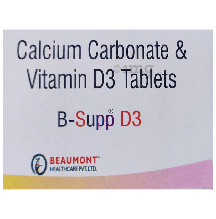 B-Supp D3 Tablet: Buy strip of 10 tablets at best price in India | 1mg