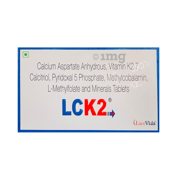 LCK2 Tablet: Buy strip of 10 tablets at best price in India | 1mg