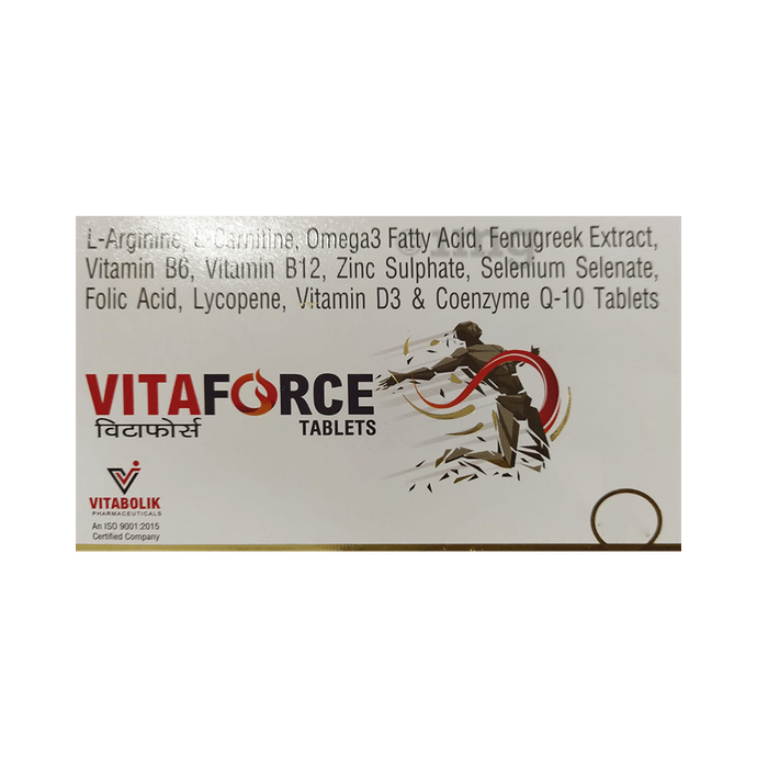 Vitaforce Tablet: Buy strip of 10 tablets at best price in India | 1mg