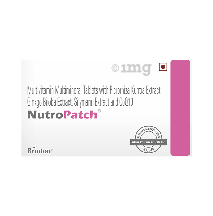 Nutropatch Tablet: Buy strip of 10 tablets at best price in India | 1mg