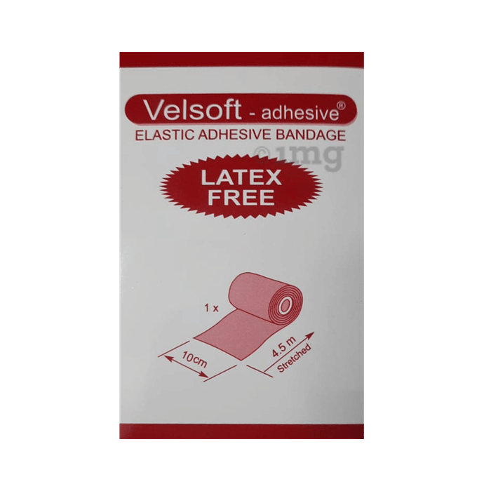 Velsoft Elastic Adhesive Bandage 10cm x 4m: Buy jar of 1 Bandage at ...