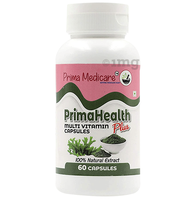 Prima Medicare Prima Health Multivitamin Plus Capsule: Buy bottle of 60 ...